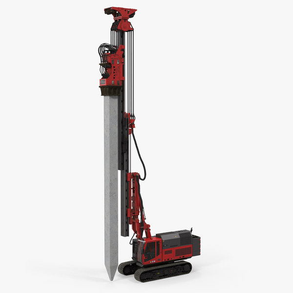 3D Pile-Driver Models | TurboSquid