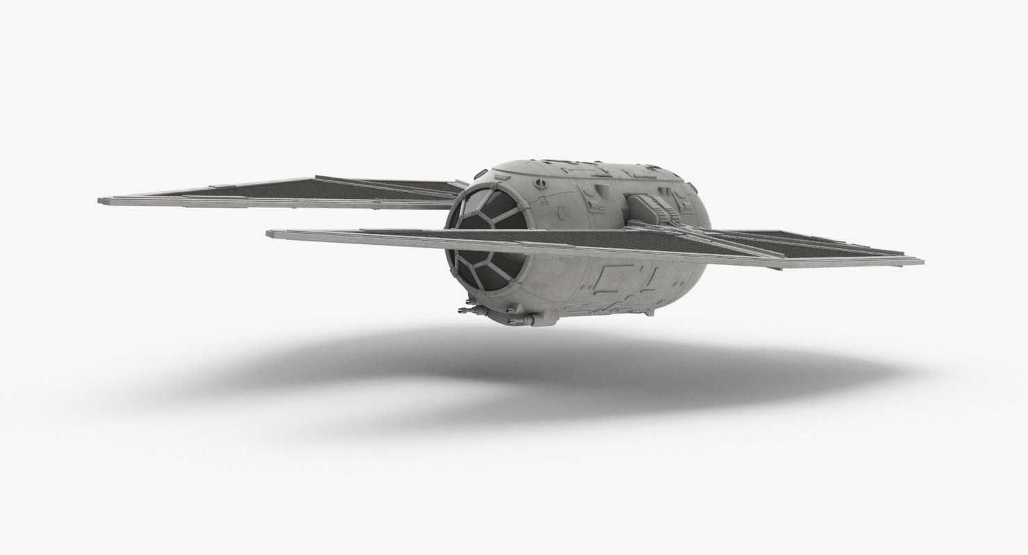 Star wars tie striker 3D model - TurboSquid 1278115