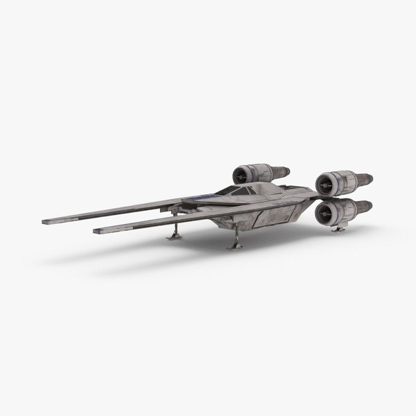 3D модель Rebel Starfighter (U-Wing) - приземлился - TurboSquid 1278126