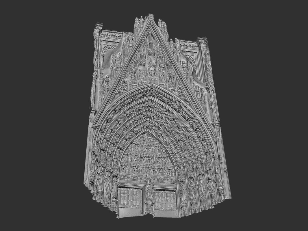 Gothic architecture cathedral packed 3D model - TurboSquid 1278389