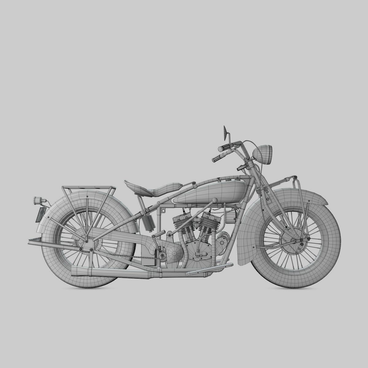 Indian scout 101 3D model - TurboSquid 1278467