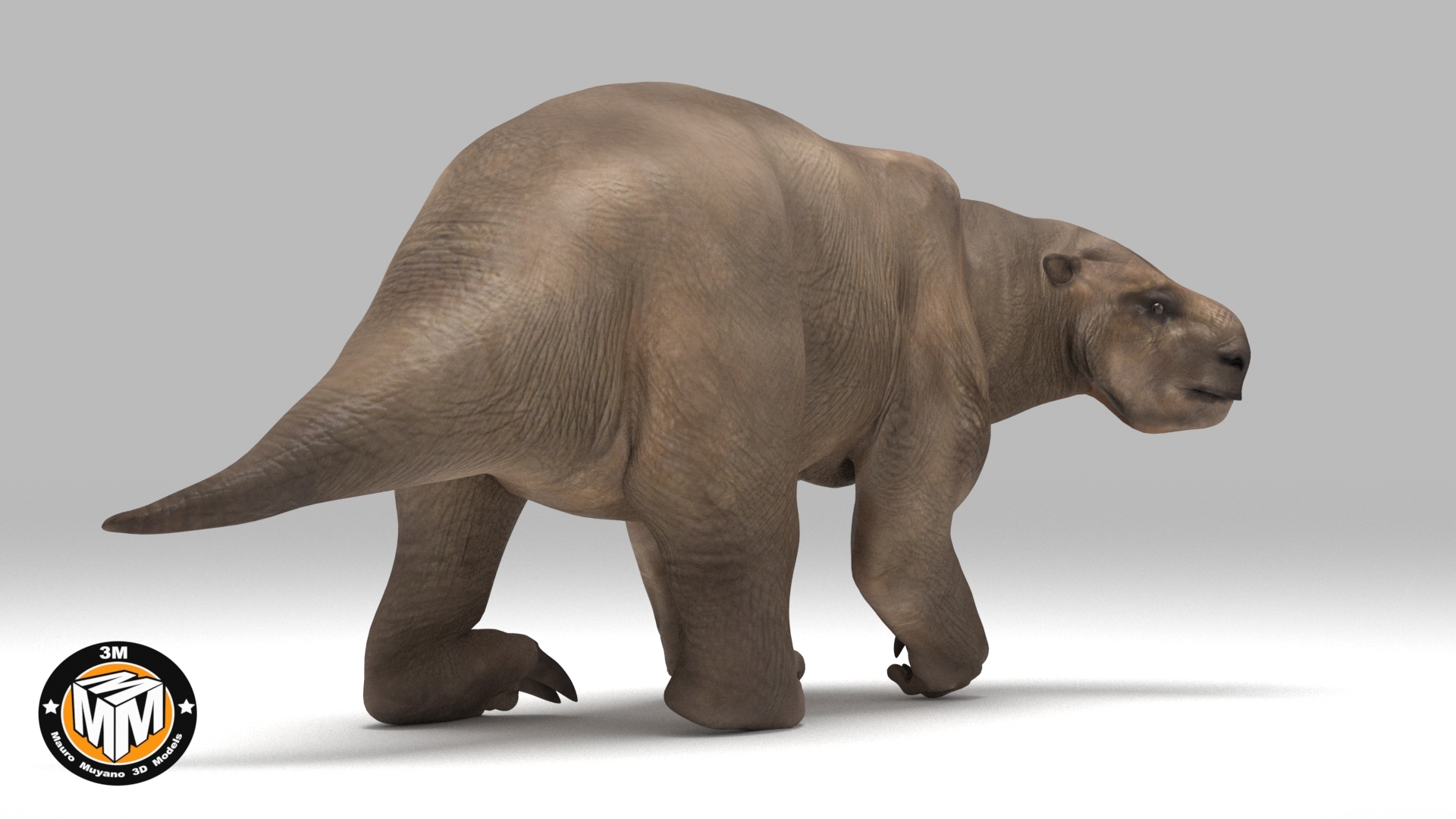 3D lestodon extinct latin model - TurboSquid 1278602
