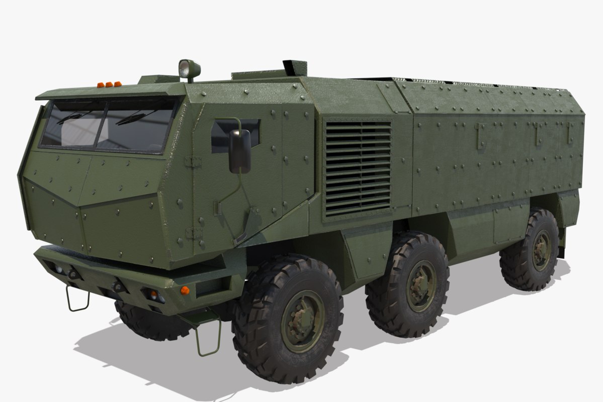 Kamaz typhoon k 3D model - TurboSquid 1278752
