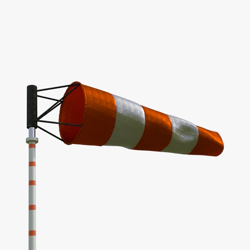 Windsock wind sock 3D model - TurboSquid 1278758