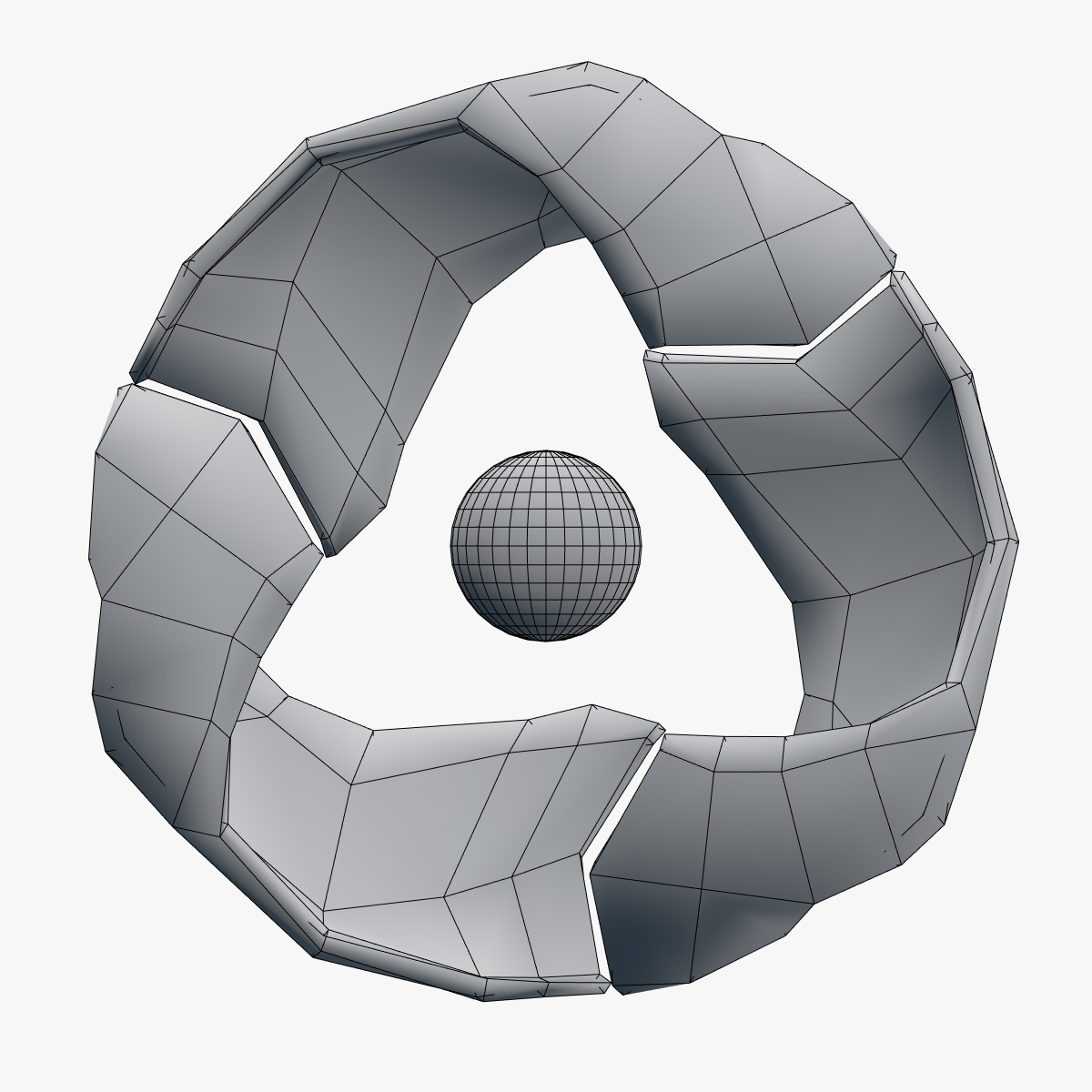 Rosatom logo 3D - TurboSquid 1278780