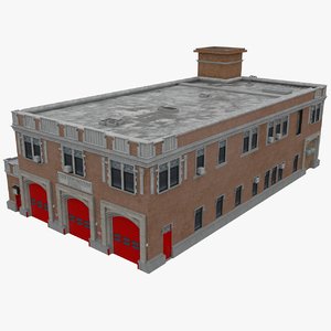 3D Fire-Station Models | TurboSquid