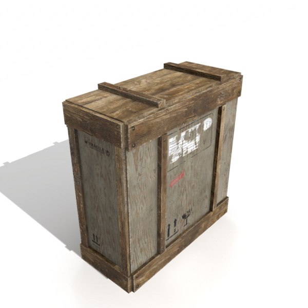 Crates Unity 3d Model Turbosquid 1279016