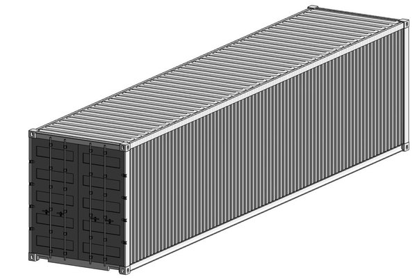 3D revit shipping container model - TurboSquid 1279066