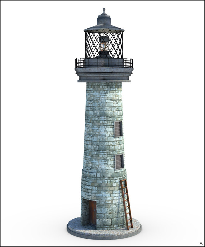 3D lighthouse light - TurboSquid 1279076