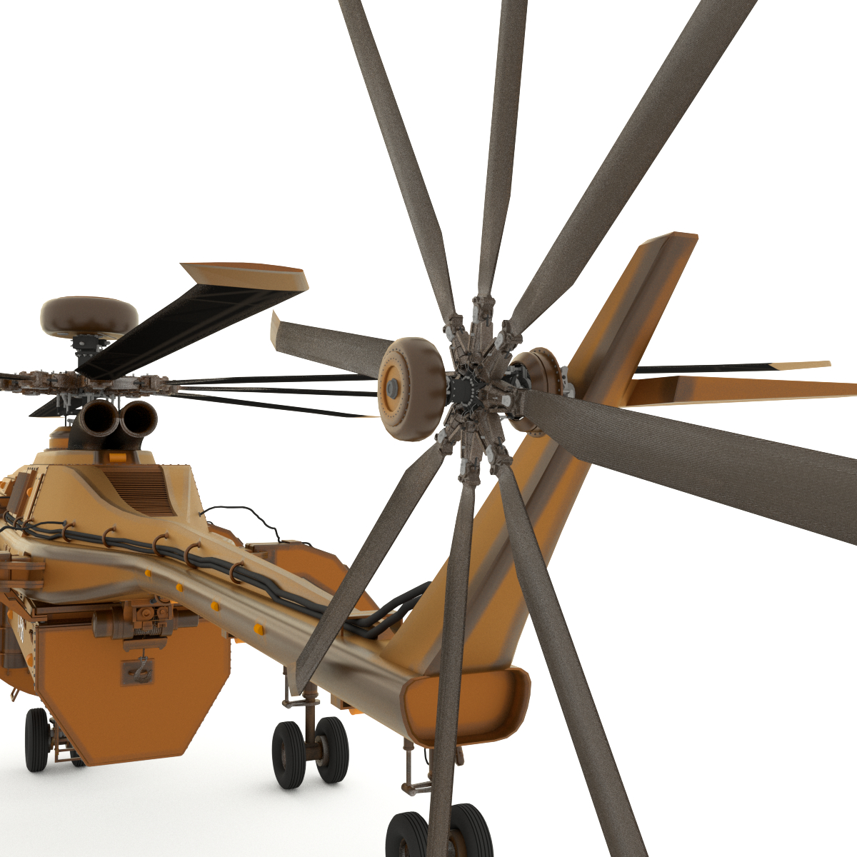 Cargo helicopters model - TurboSquid 1279142