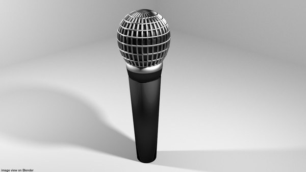 Microphone STL Models for Download | TurboSquid