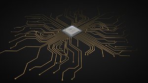 3D Microchip Models | TurboSquid