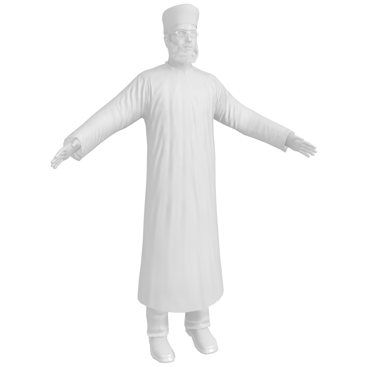 3D pack priests model - TurboSquid 1279414