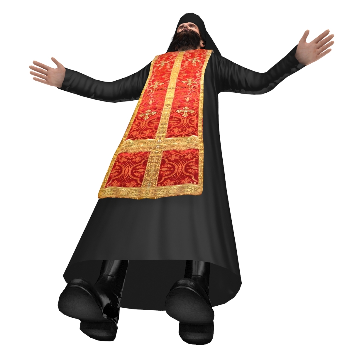 3D pack priests model - TurboSquid 1279414