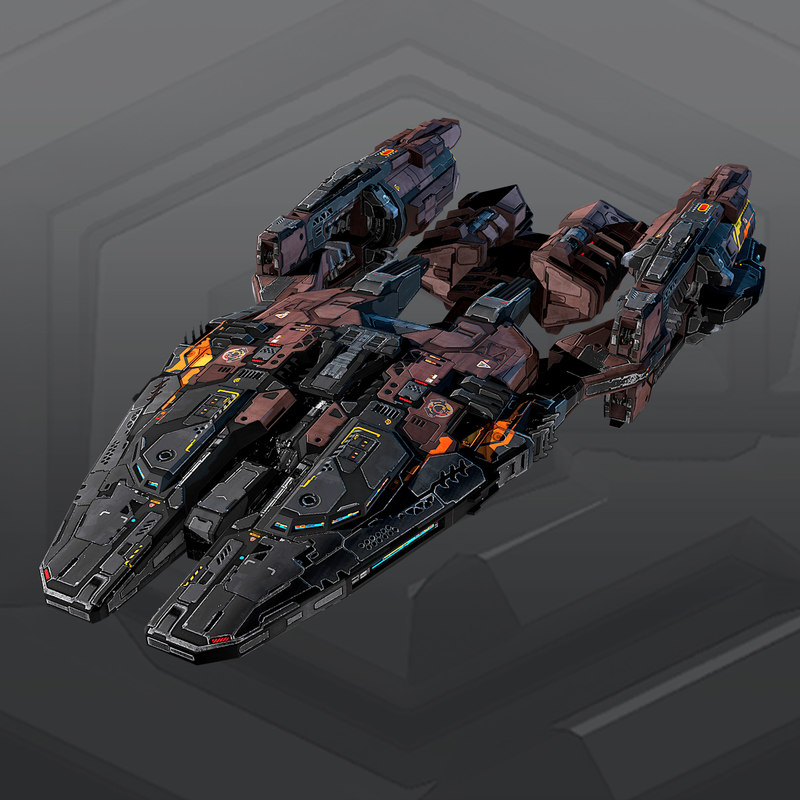 3D model starship spacecraft - TurboSquid 1279503