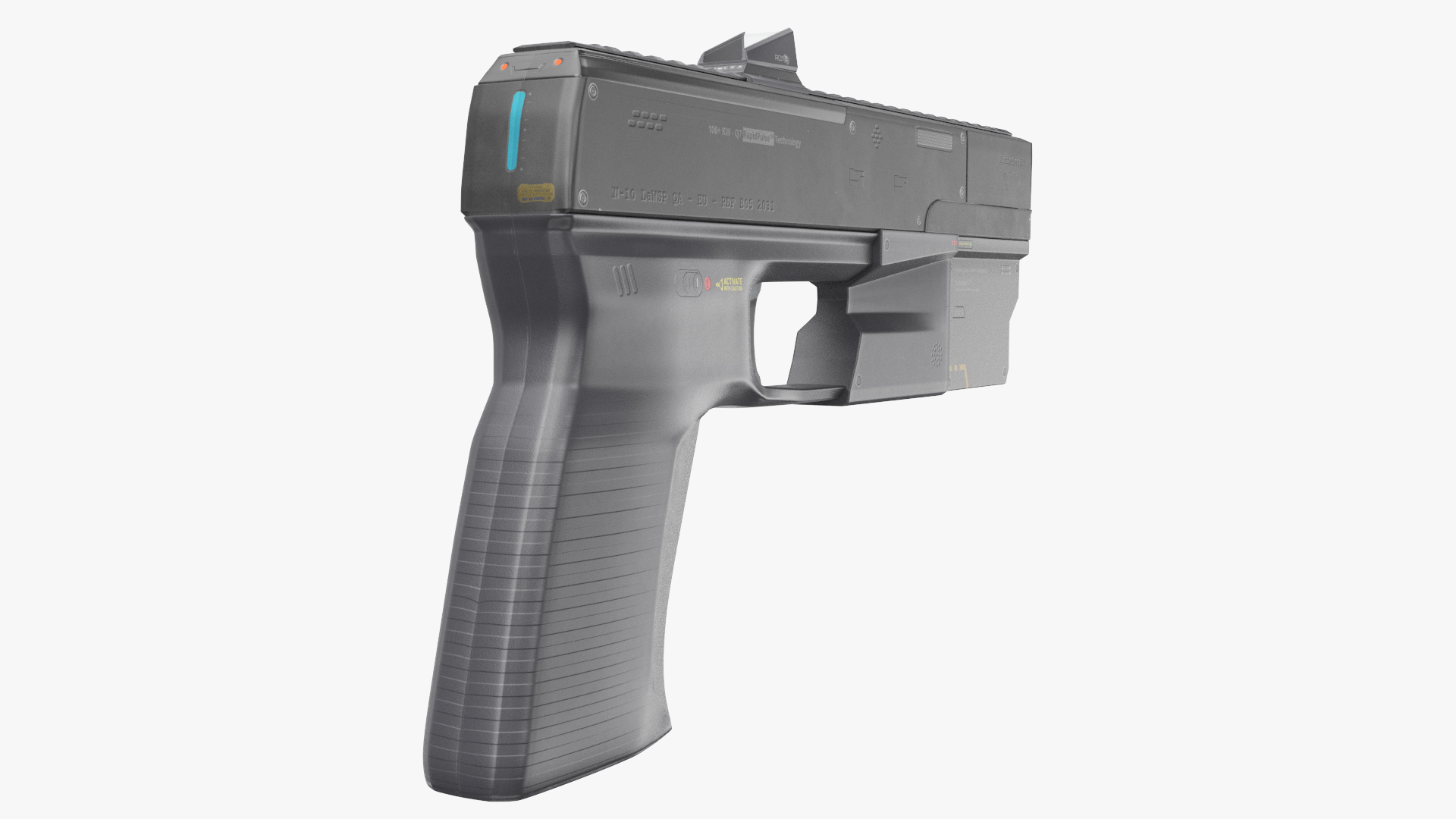 Hand cannon handgun weapon 3D - TurboSquid 1279612