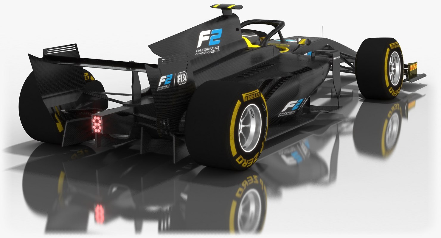 Dallara f2 2018 18 3D model - TurboSquid 1279781