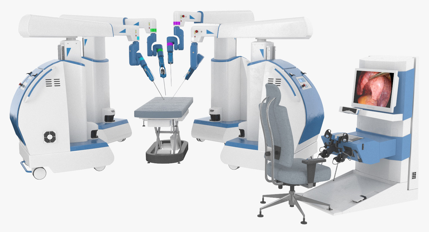 Surgical robot model - TurboSquid 1279940