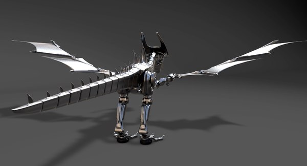 Robot dragon model - TurboSquid 1280056