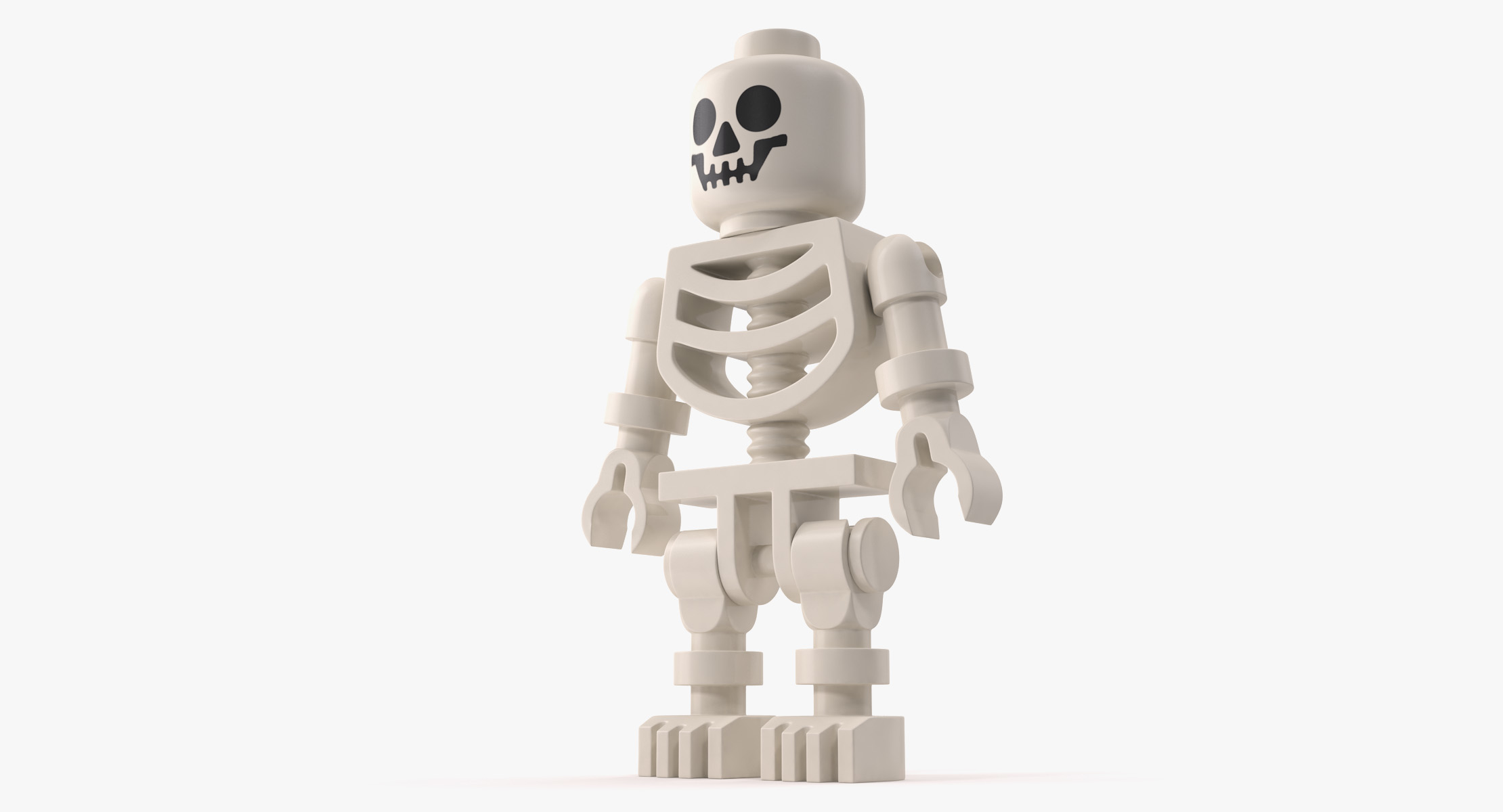 3D original lego skeleton minifigure - TurboSquid 1280127