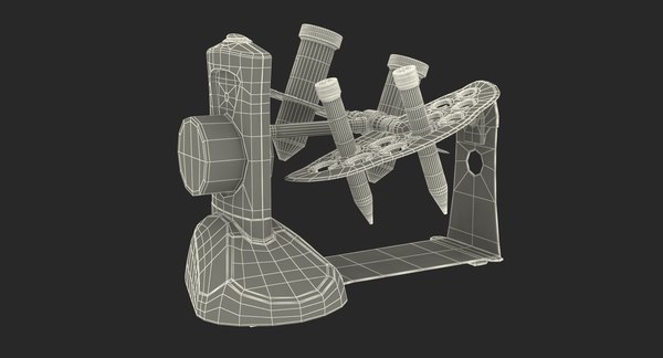 Lab rotating mixer 3D model - TurboSquid 1280203