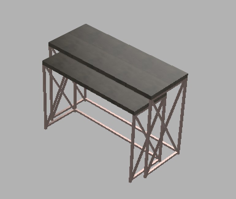 Tables 3D model - TurboSquid 1280423