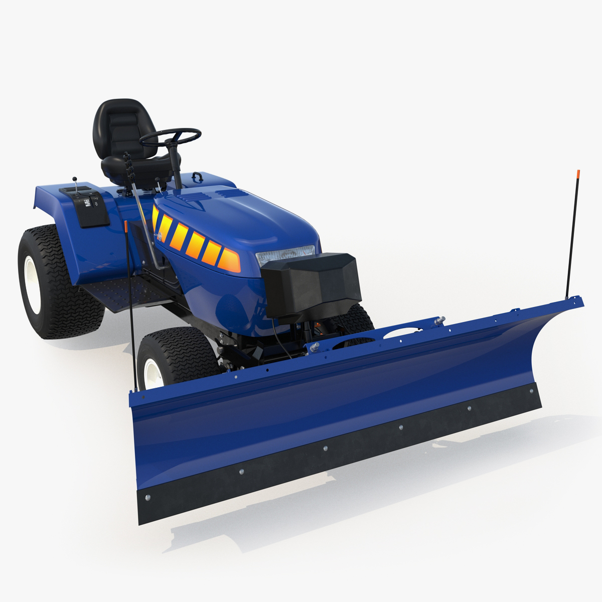 3D model tractor snow plow - TurboSquid 1280640