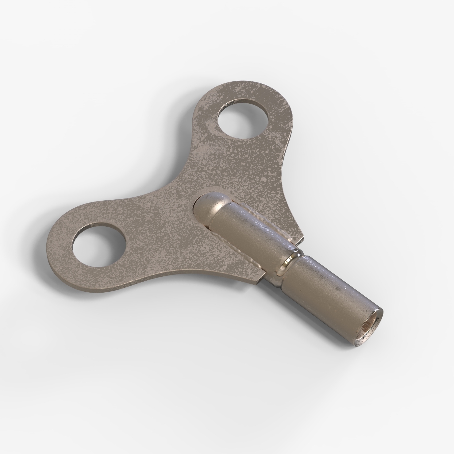 Wind-up key clock 3D - TurboSquid 1280695