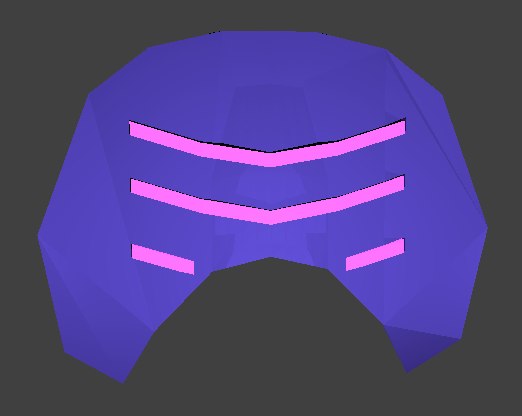 modelo 3d Faceguard / Mask de Decapre (serie Street Fighter ...