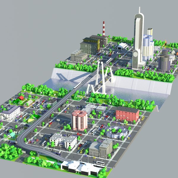 Free 3D City Models | TurboSquid