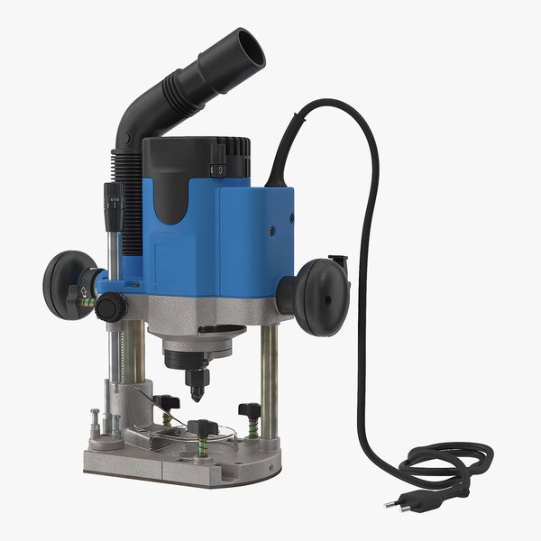 3D plunge router generic - TurboSquid 1281014