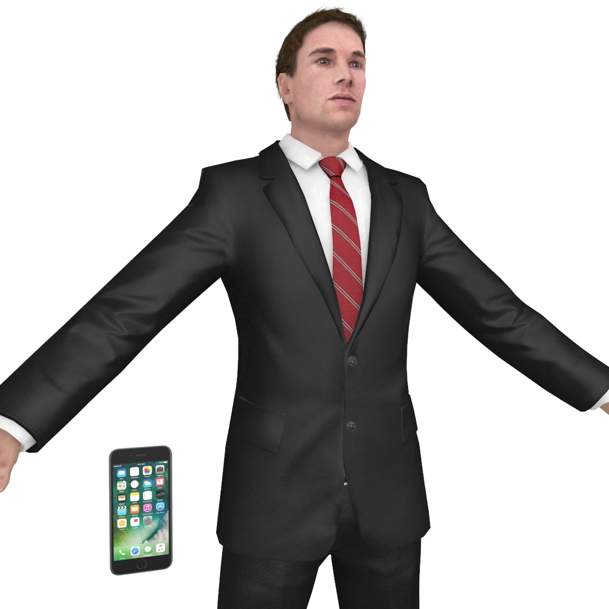Businessman man 3D model - TurboSquid 1281149