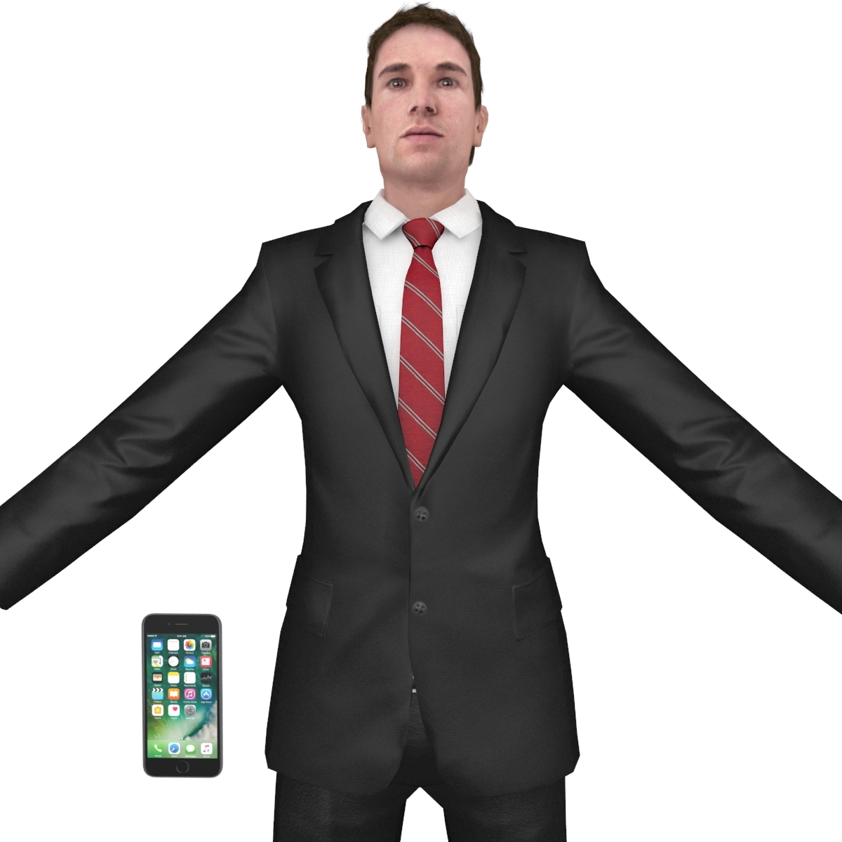 Businessman man 3D model - TurboSquid 1281149
