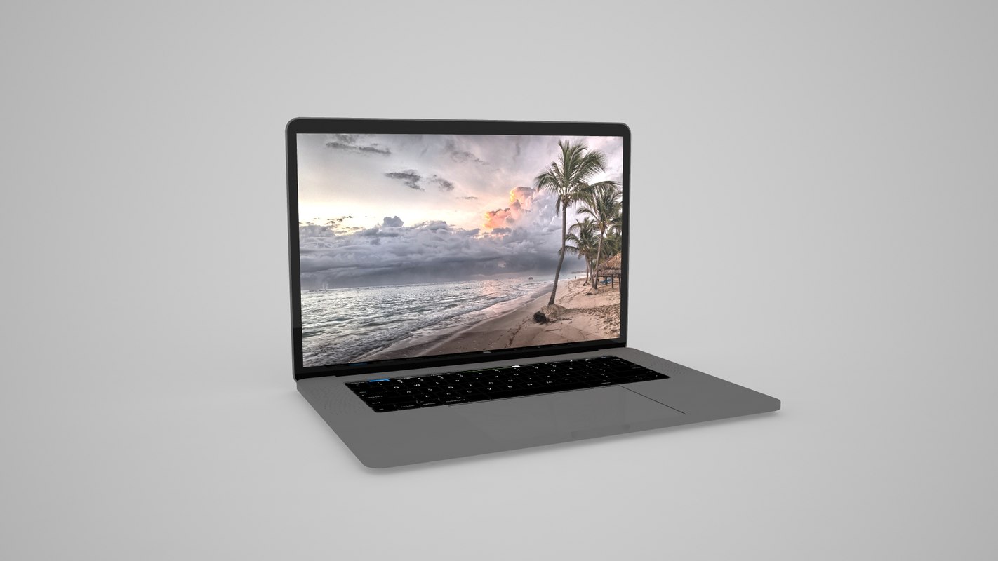 Laptop computer model - TurboSquid 1281240