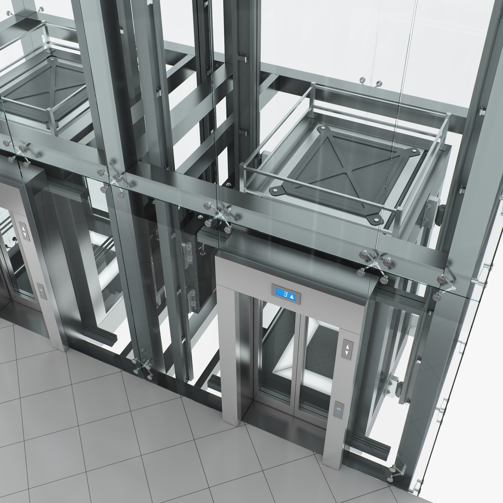 3D elevator lift architecture model - TurboSquid 1281407