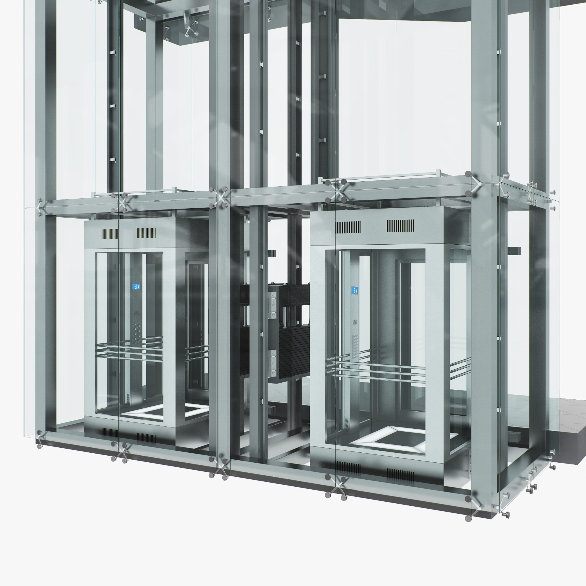 3D elevator lift architecture model - TurboSquid 1281407