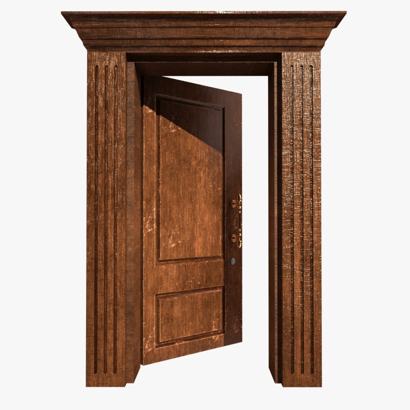 3D door - TurboSquid 1281410