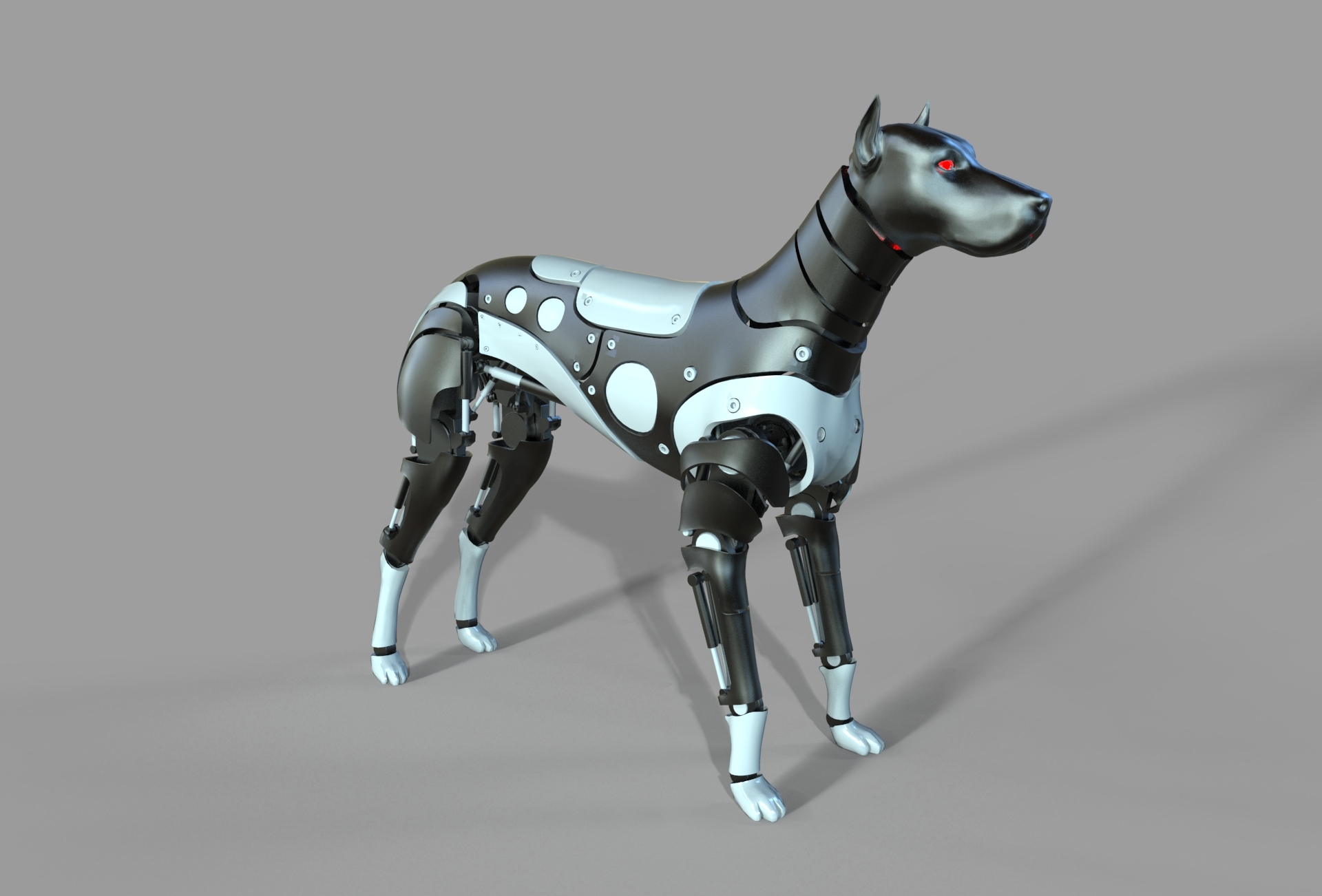3D robot doberman - TurboSquid 1281428