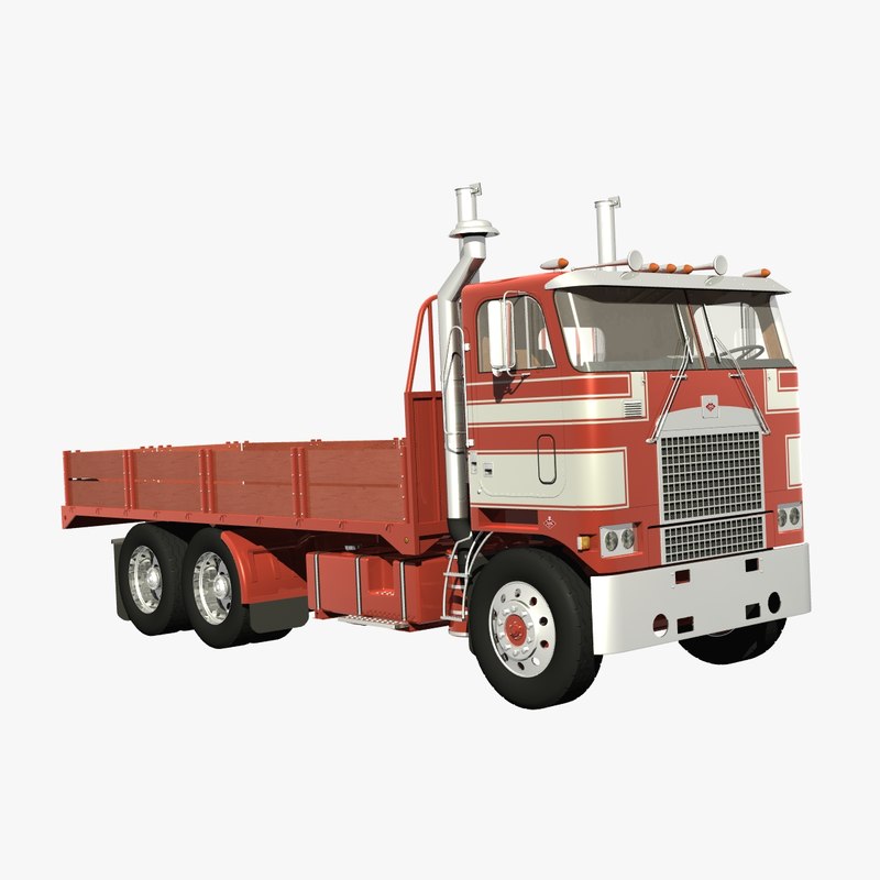 3D diamond reo royale flatbed - TurboSquid 1281587