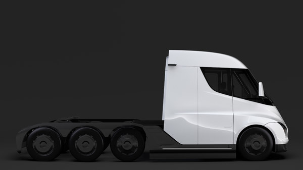 Tesla semi 4axis 2018 3D model - TurboSquid 1281775