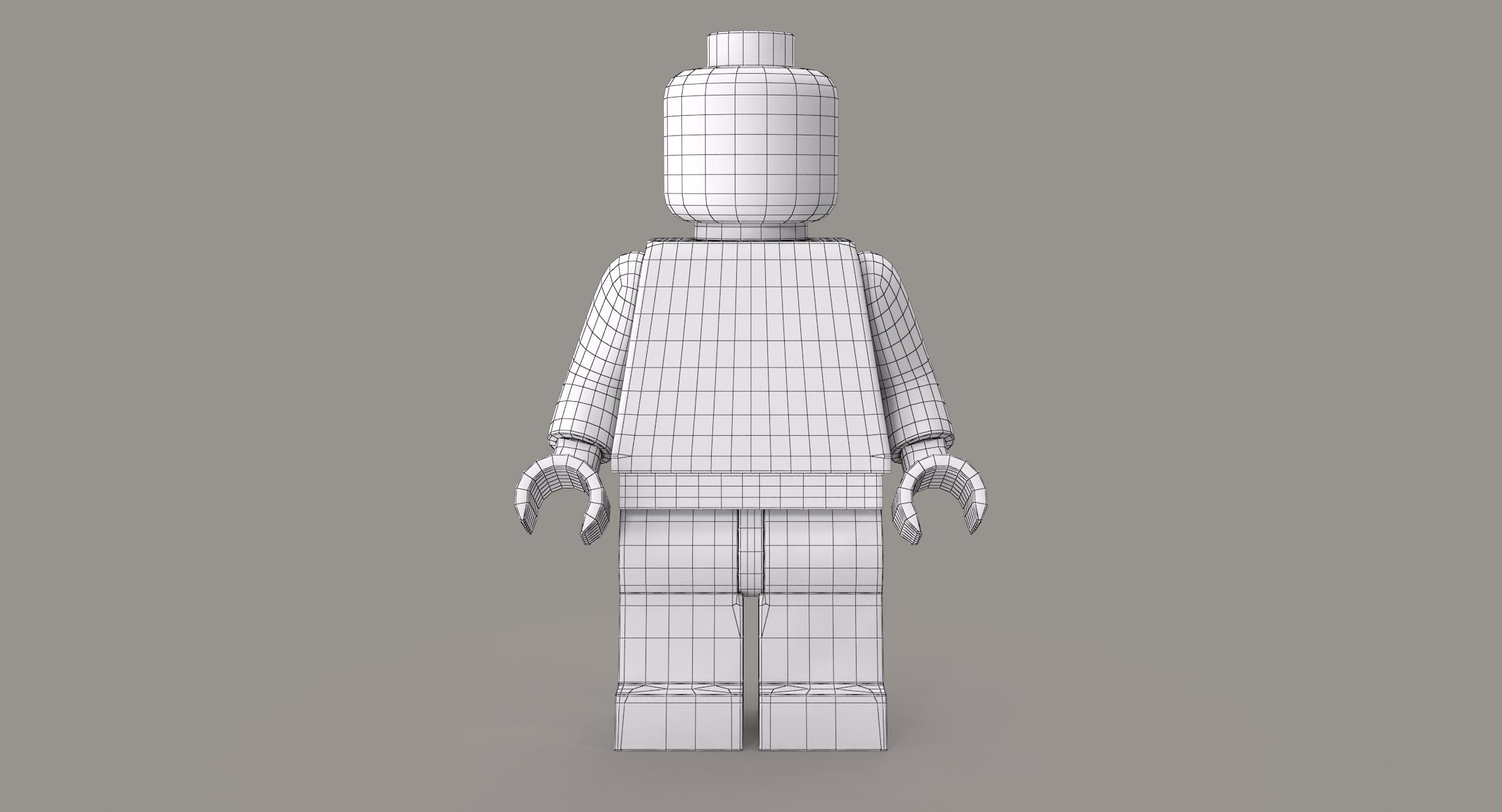 Generic lego minifigure 3D - TurboSquid 1281837
