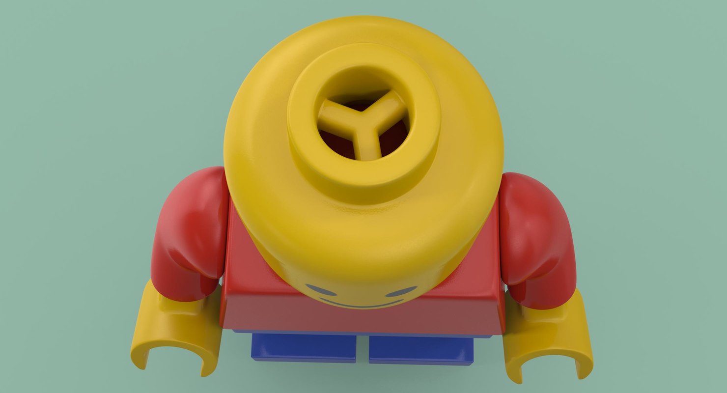 Generic lego minifigure 3D - TurboSquid 1281837