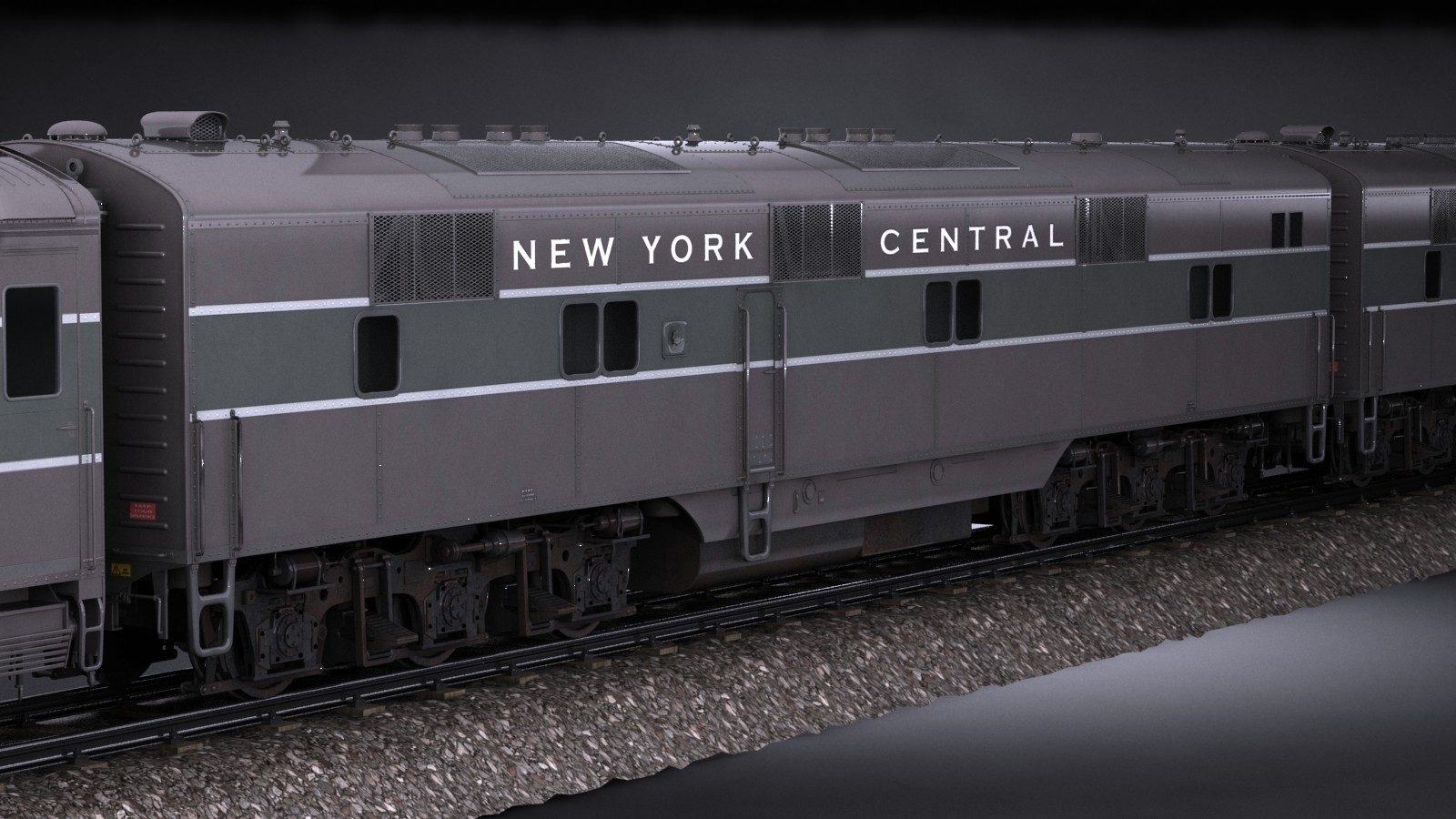 3D emd e7 nycrr model - TurboSquid 1281932