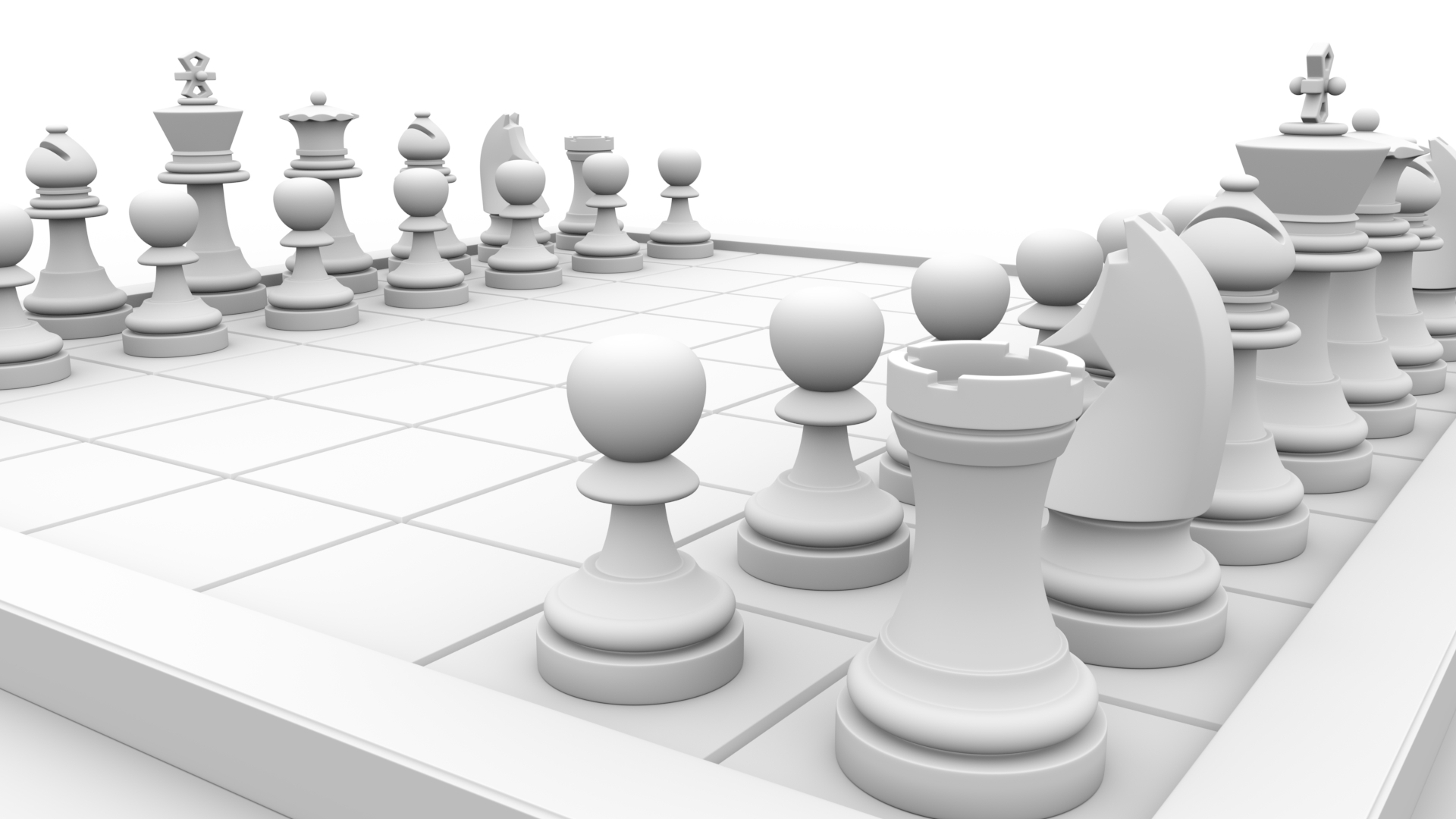 Chess 3D model - TurboSquid 1282265