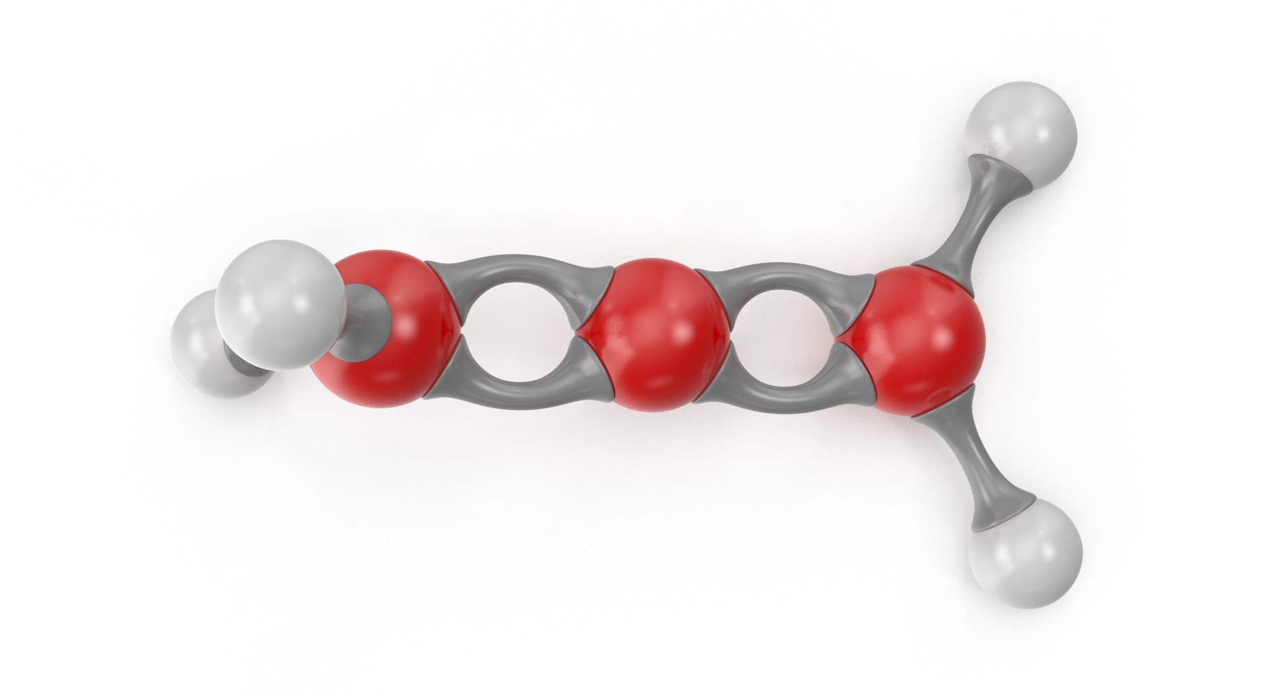 3D model propadiene molecular - TurboSquid 1282314