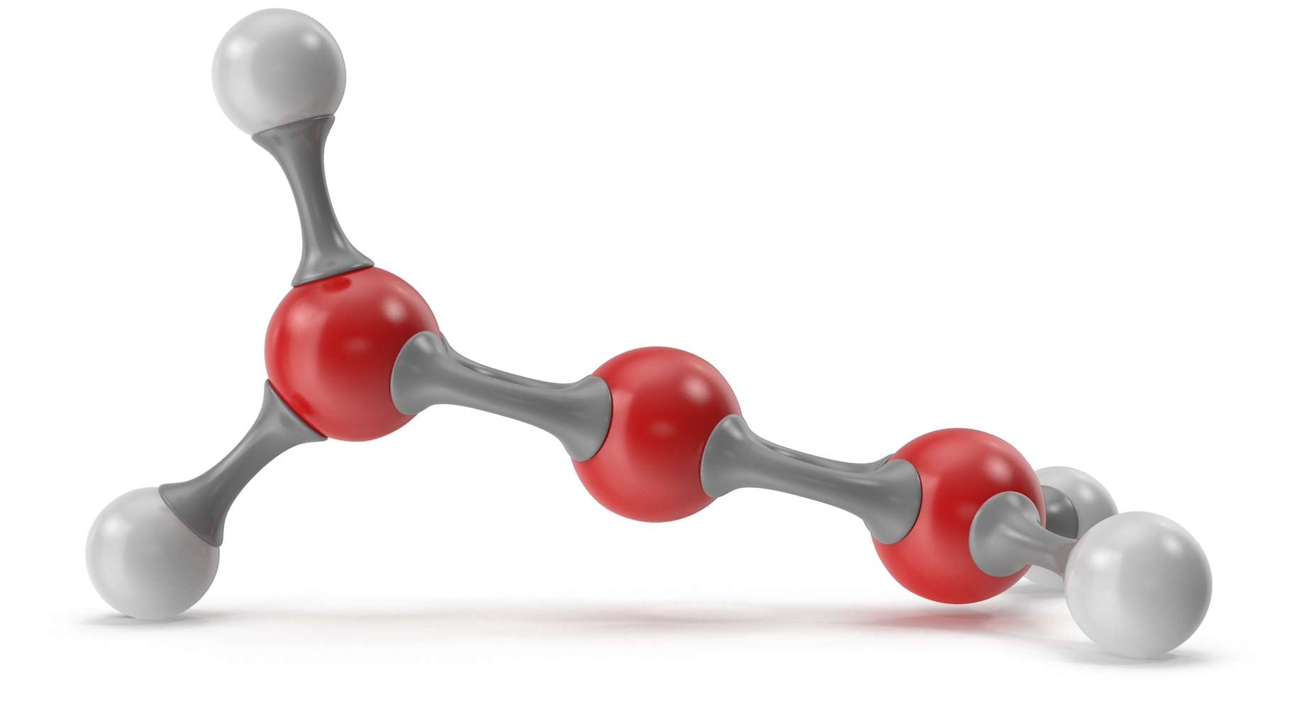 3D model propadiene molecular - TurboSquid 1282314