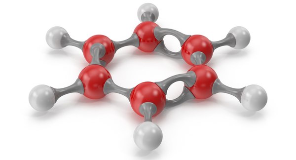 3D model benzene molecular - TurboSquid 1282326