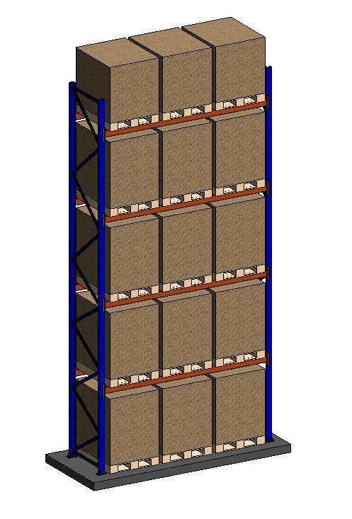 Selective racking 3D - TurboSquid 1282512