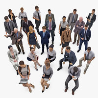 3d human rigging ready