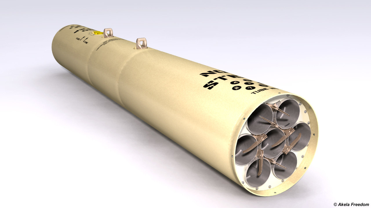 3D m260 launcher rockets - TurboSquid 1282661